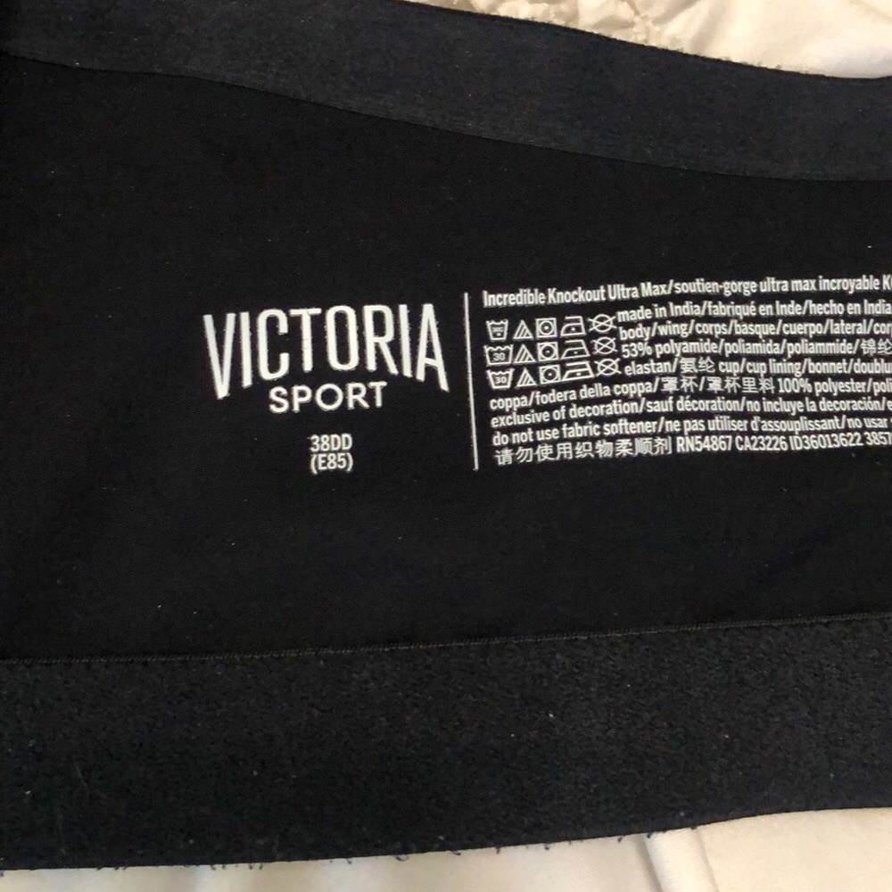 !! Rare!!! Victoria Secret Knockout Sports Bra Logo S… - Gem